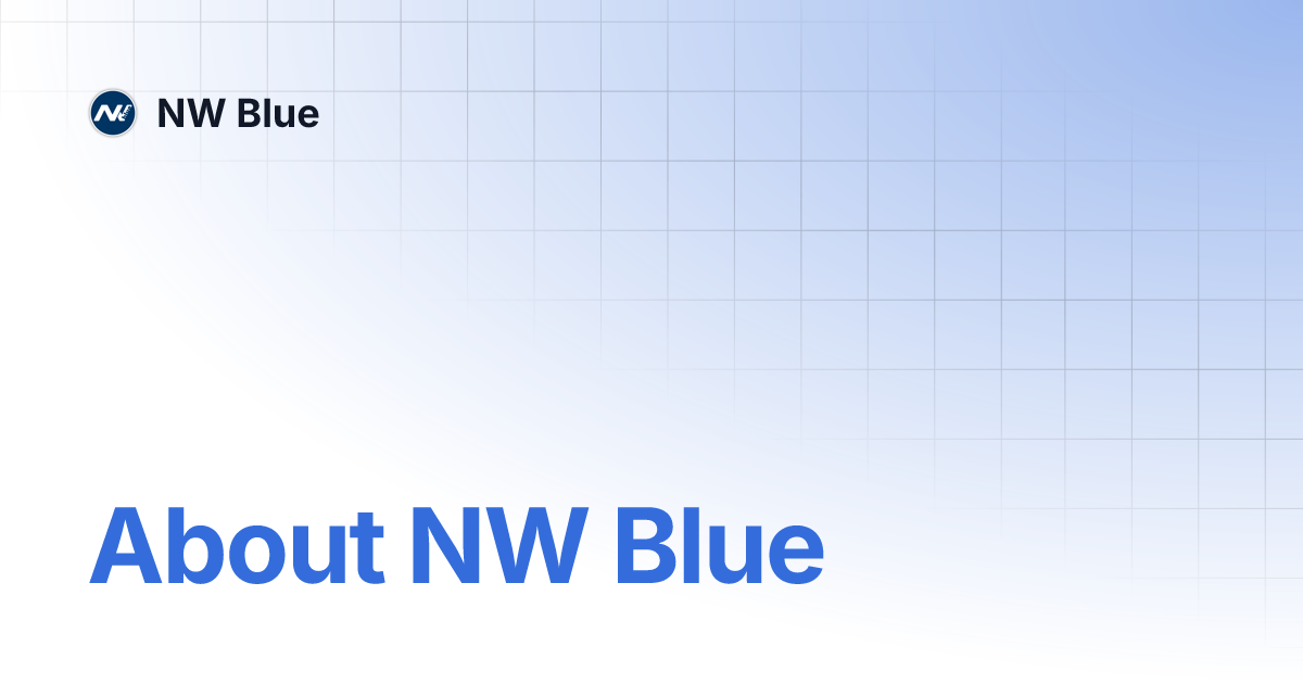About NW Blue | NW Blue